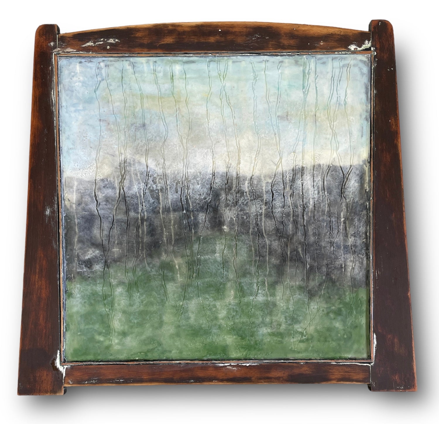 Condensation on my Window – studio-reset-encaustic-artist